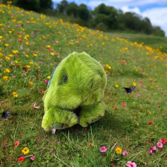 SWIBCO | Toys | Vtg 9s Puffkins By Swibco Shelly The Turtle 3 Plush ...